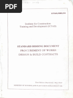 CIDA-SBD2 and 4 | PDF | Construction Bidding | Specification (Technical ...