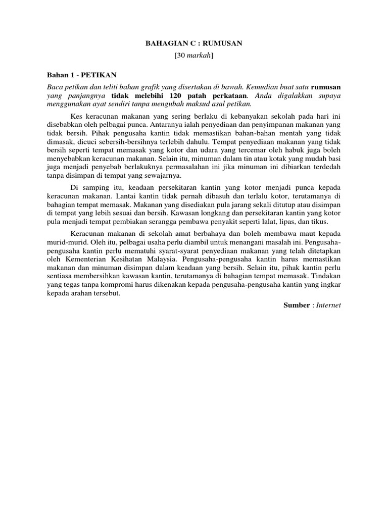 Soalan Rumusan BM | PDF
