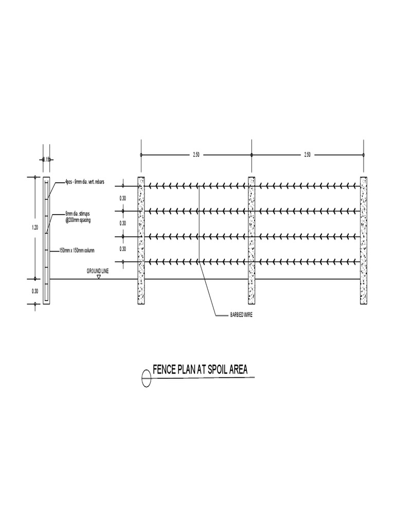 Spoil Area Fence | PDF