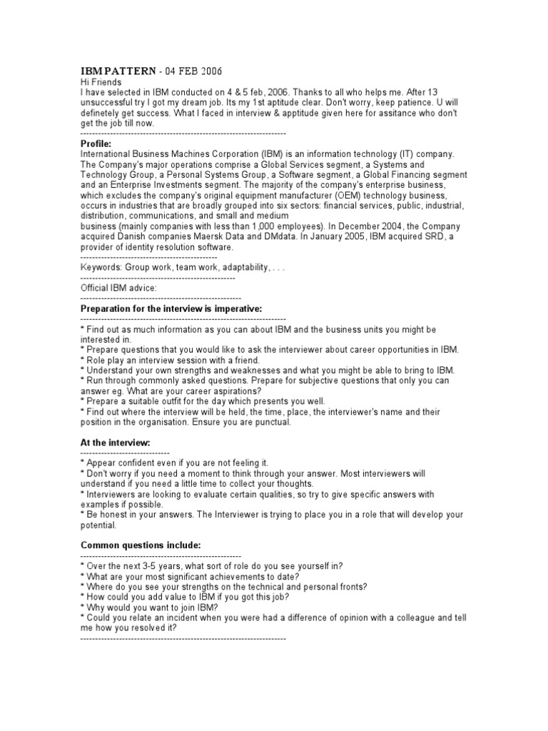 IBM Pattern (Information) | PDF | Ibm | Computing