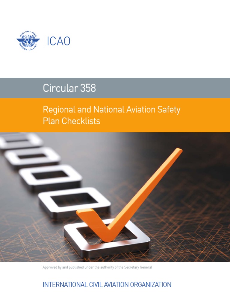 ICAO Cir 358 Regional and National Aviation Safety Plan Checklists ...