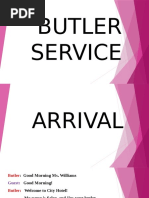 Butler Service Script | PDF