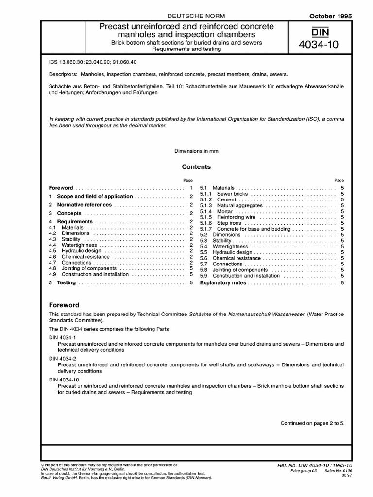 DIN 4034-10-1995-En | PDF
