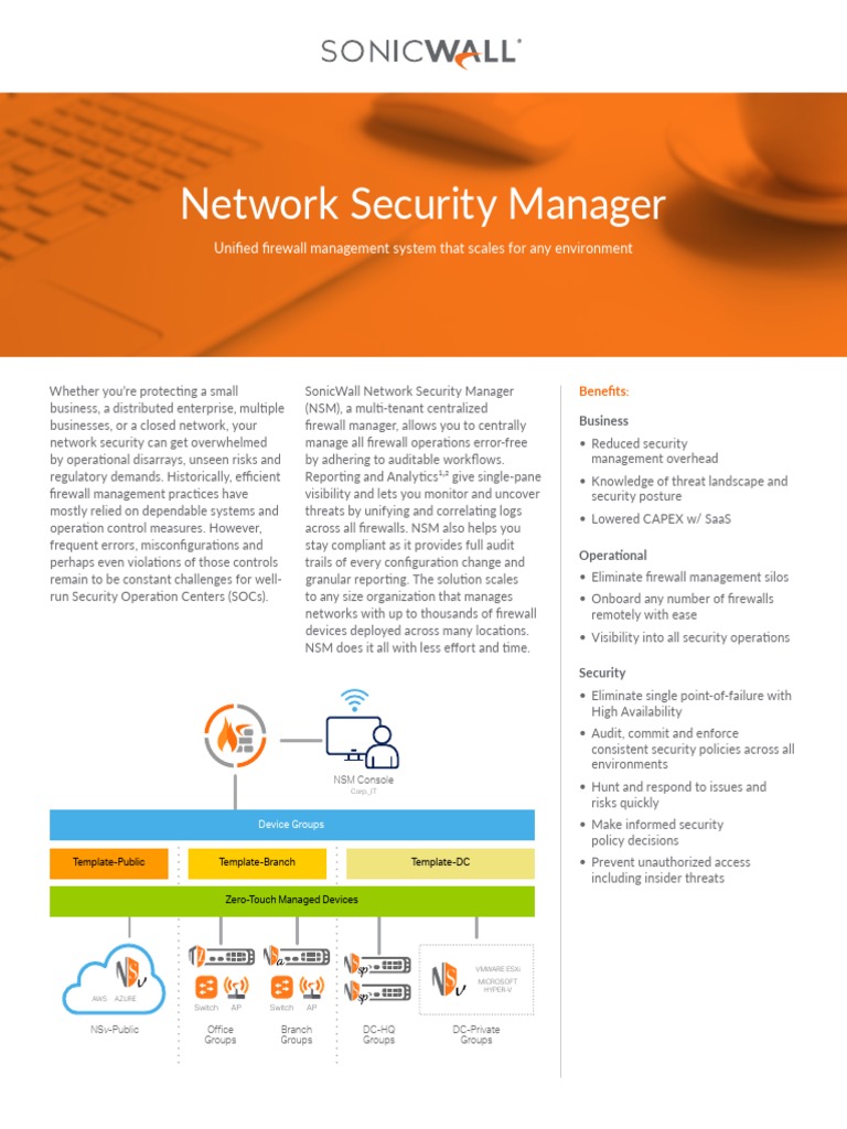 Network Security Manager: Unified Firewall Management System That ...