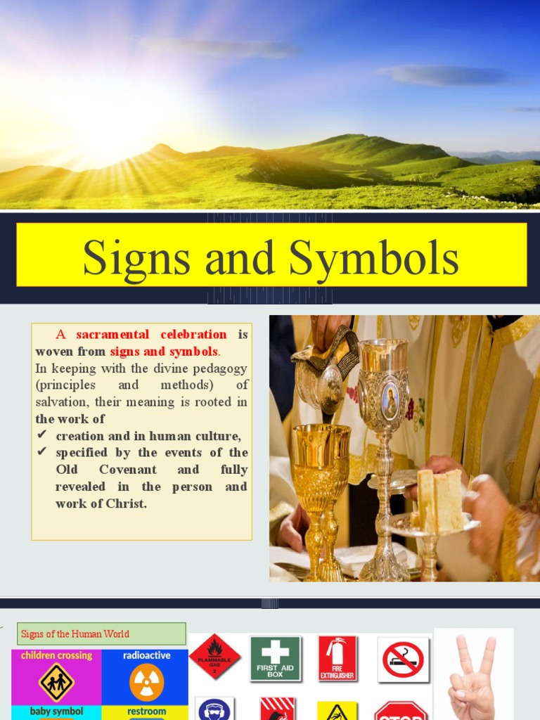 The Harmony of Signs: An Exploration of Sacramental Symbols and Their ...