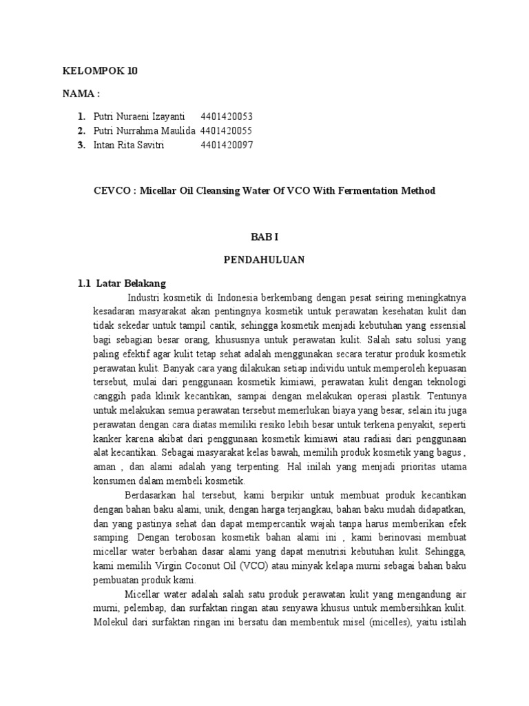 Nama Nim Pemantapan Pendahuluan | PDF