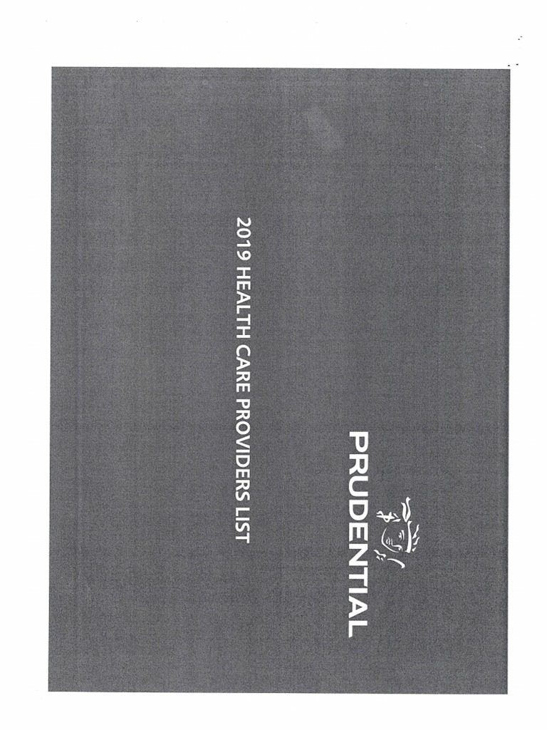 Hospitals Accepting Prudential Insurance | PDF | Clinic | Hospital