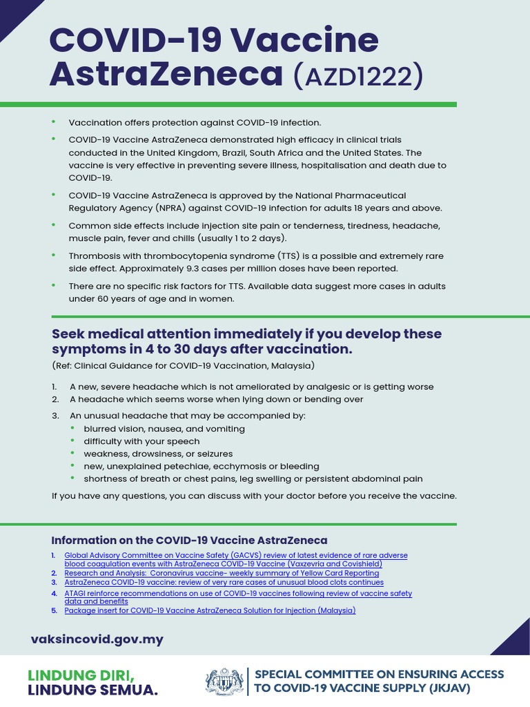 Astrazeneca Combined | PDF | Headache | Health Sciences