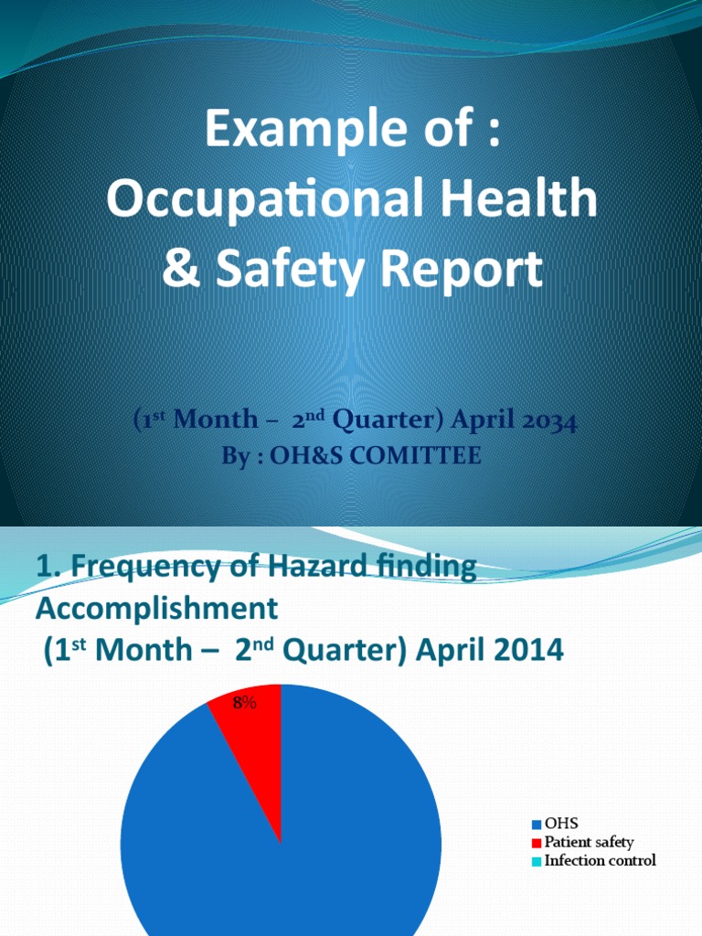 Occupational Health & Safety Report | Download Free PDF | Security ...