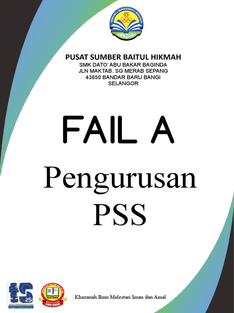Fail A: Pengurusan PSS | PDF