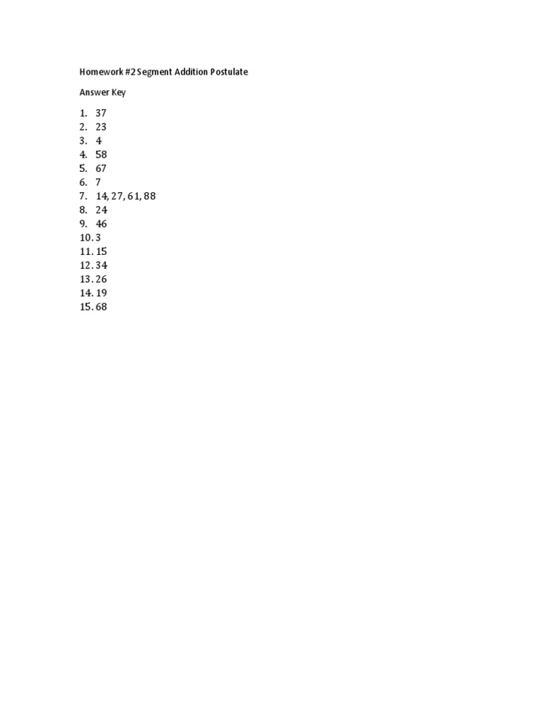 Homework 2 Answer KEY | PDF