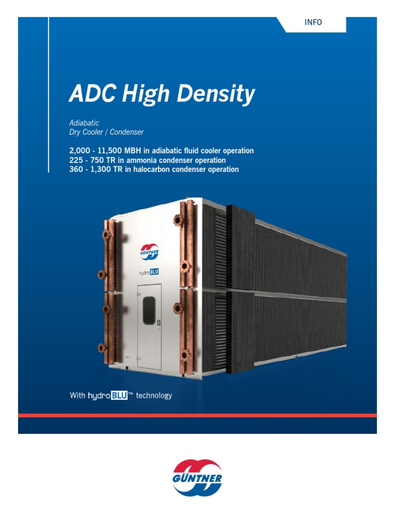 Guntner ADC-HD Info Brochure-En Web | PDF | Heat Exchanger | Water