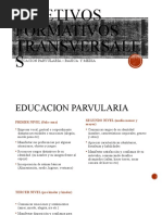 Objetivos de Aprendizaje Transversales | PDF | Aprendizaje | Educación ...