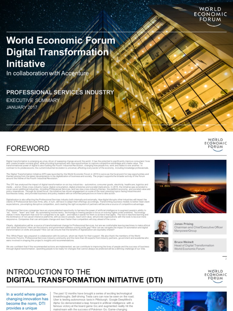 Dti Professional Services Industry Slideshare | PDF | Venture Capital ...