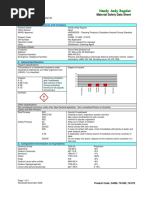 MSDS-Windex Glass Cleaner - 131017 | PDF | Dangerous Goods | Safety