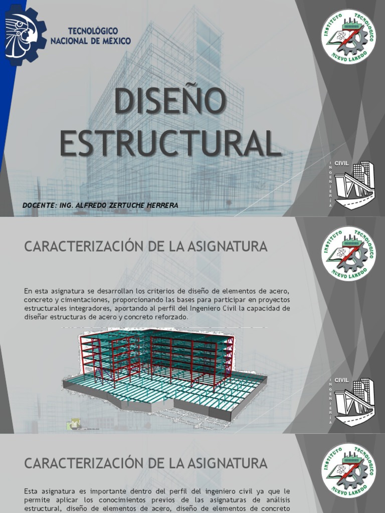 Diseño Estructural - Anteproyecto | PDF | Concreto reforzado | Diseño