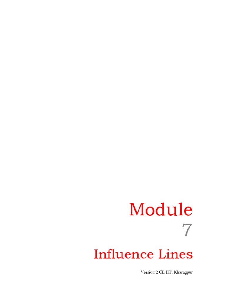Influence Lines for Trusses Explained | PDF | Truss | Economic Sectors