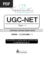 Teaching Aptitude Notes | PDF | Learning | Educational Assessment