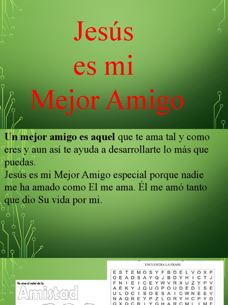 Frases De Jesus Es Mi Mejor Amigo 0 5 Jesús Tu Mejor Amigo Archivos