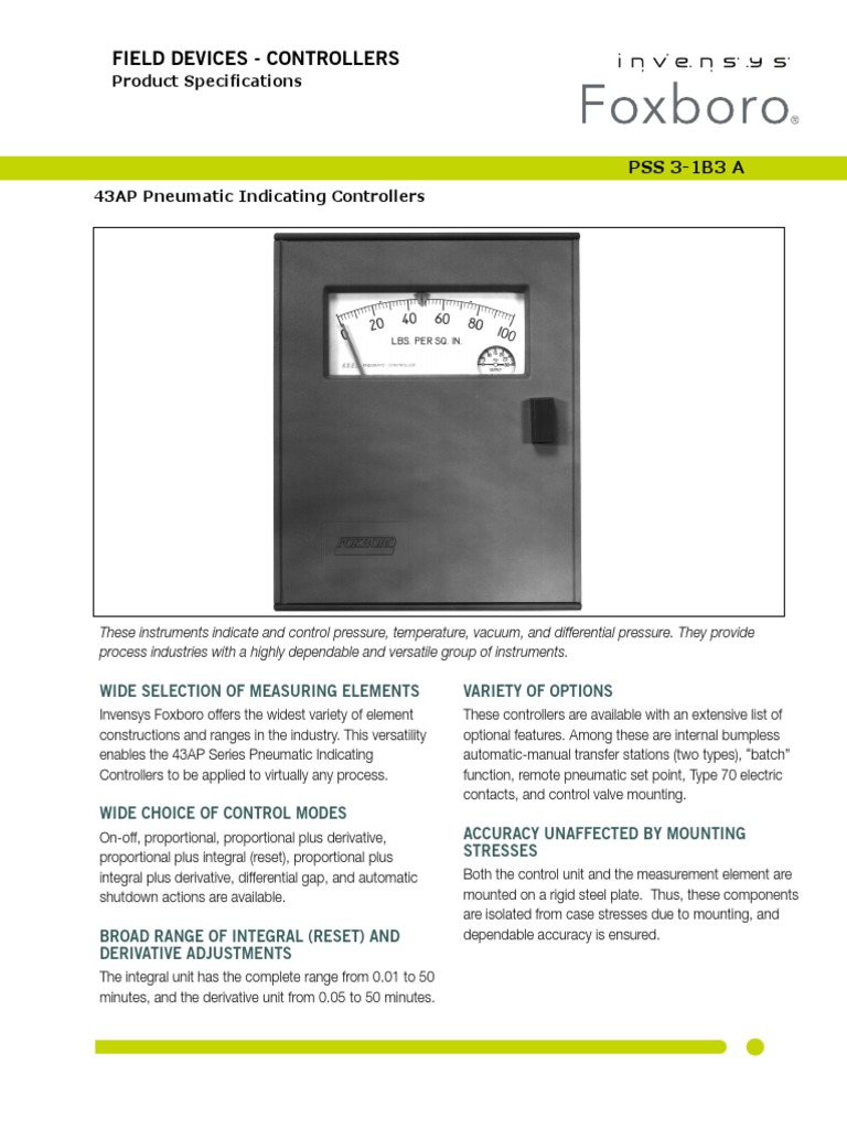 Field Devices - Controllers: Log o | PDF | Relay | Valve