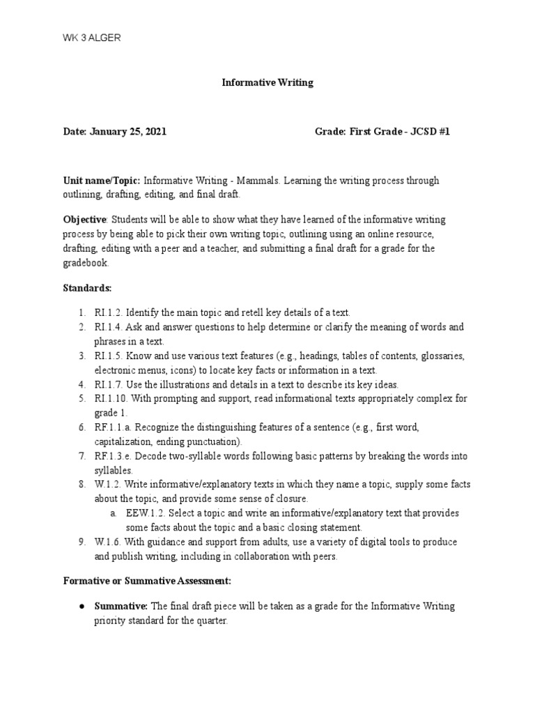 WK 3 LP - Alger | PDF