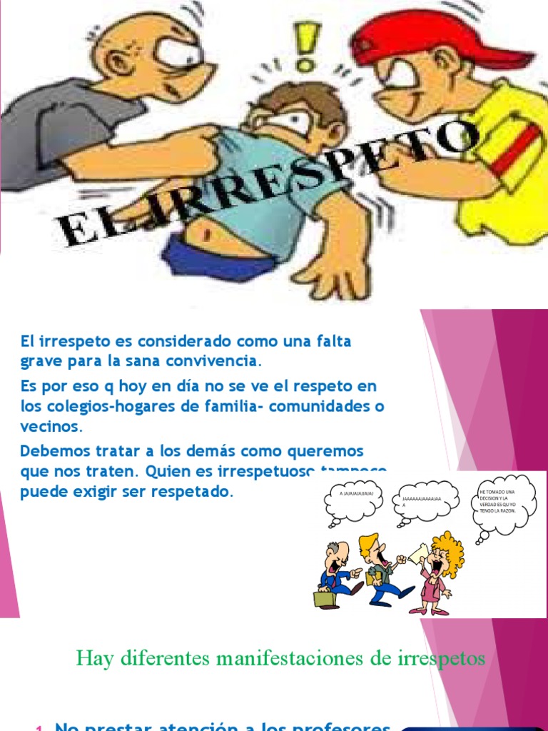 Irrespeto | PDF