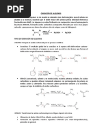 Ozonólisis y Oxidación de Alquenos | PDF | Alqueno | Sustancias químicas