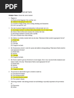 Vital Signs Quiz | PDF | Blood Pressure | Pulse