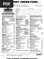 Jersey Mikes Takeout Menu | PDF | Bacon | Foods