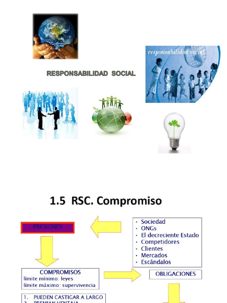 Presentacion RSC 2 Camara de Comercio | PDF | Responsabilidad social ...