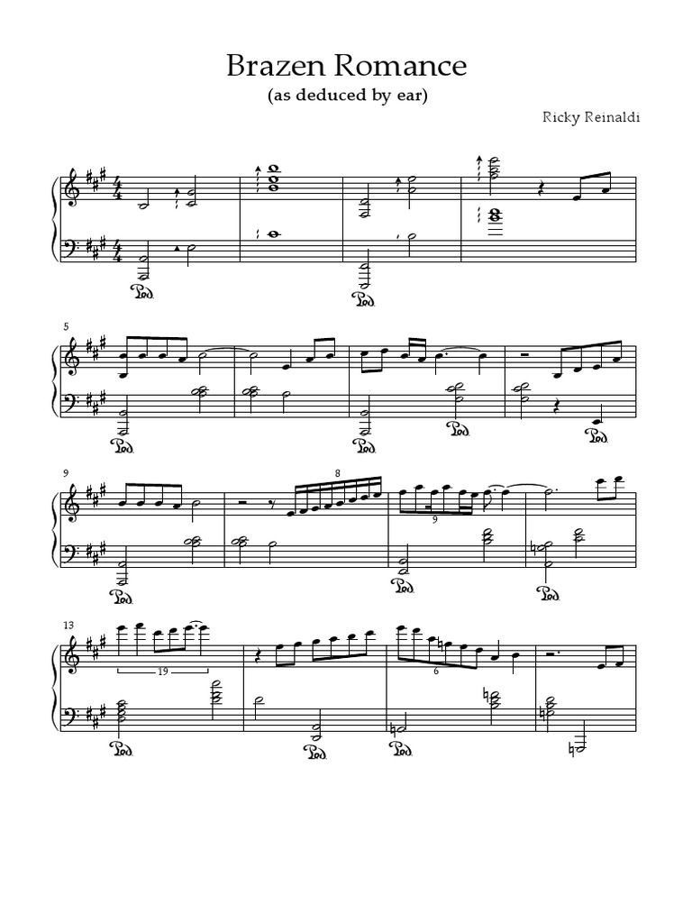 Brazen Romance | PDF