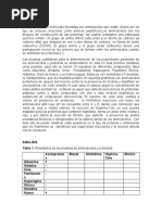 Prueba o Reacción de Hopkins-Cole | PDF | Aminoácidos | Proteínas
