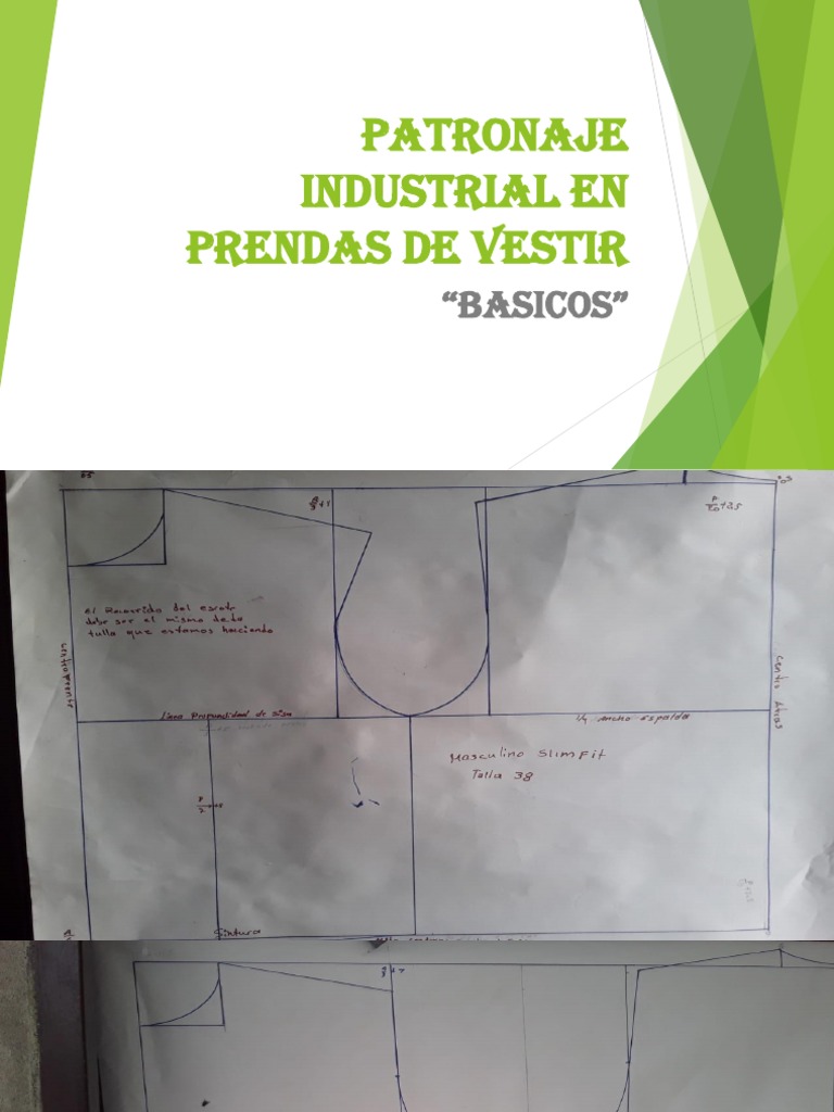 Patronaje Industrial en Prendas de Vestir | PDF