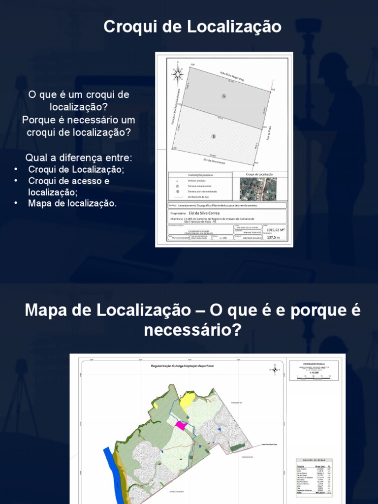 Croqui de Localização. Aula Passo A Passo! | PDF