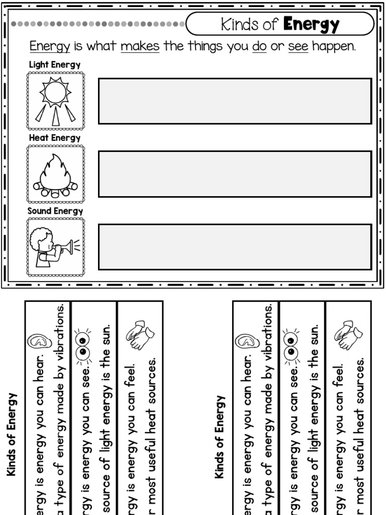 Kinds of Energy Cut and Paste | PDF