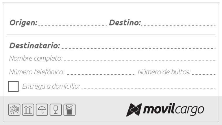 STICKER Rotulado de Tu Envio | PDF