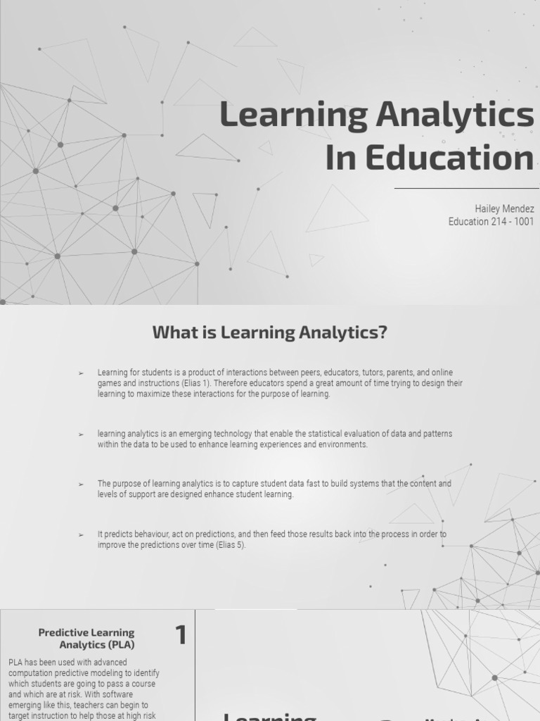 Learning Analytics | PDF | Analytics | Learning