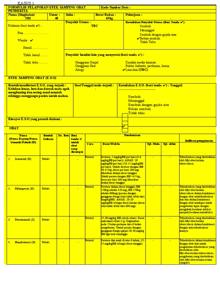 Form Meso Kuning Kelompok 3 | PDF