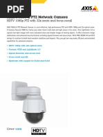 Datasheet Axis p3735 Ple Panoramic Camera en US 443423 | PDF | Camera ...