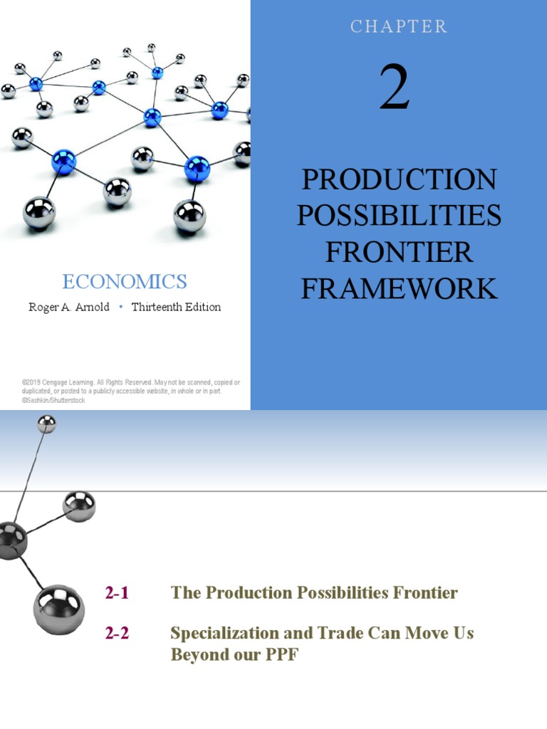 Arnold - Econ13e - ch02 Production Possibilities Frontier Framework ...
