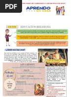 Sesion de Aprendizaje Religion - 4to - n09 - La Virgen Maria Modelo de Vida - Ficha | PDF ...