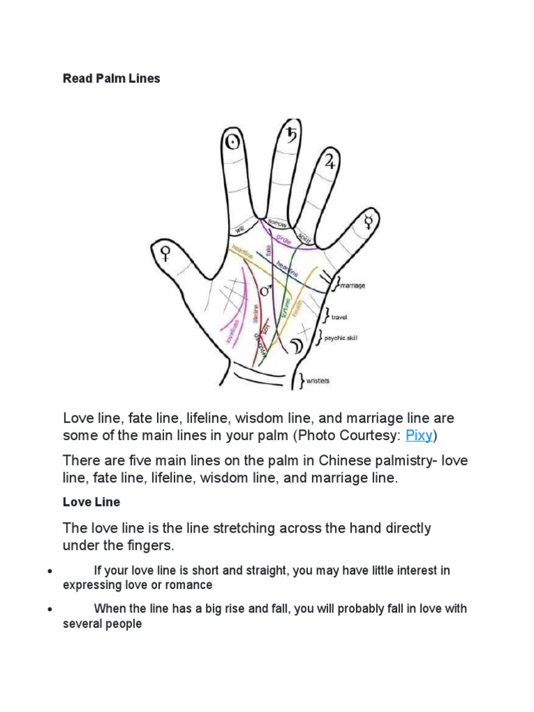 Palm Reading Marriage Line Meaning