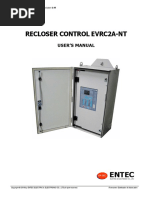 Recloser ENTEC PDF | PDF | Icon (Computing) | Button (Computing)