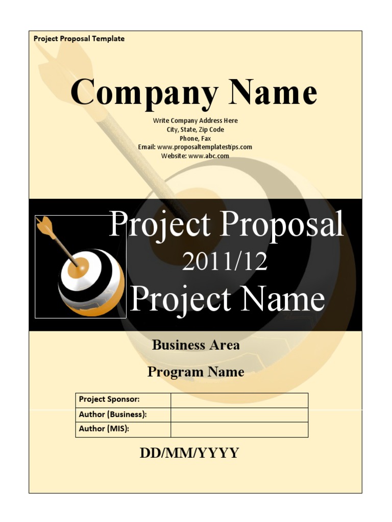 Company Name: Project Proposal Project Name | PDF | Risk | Information ...