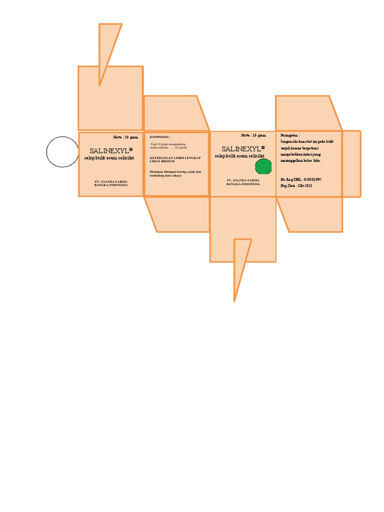 Komposisi dan Penggunaan Salep Kulit Asam Salisilat Salinexyl® | PDF