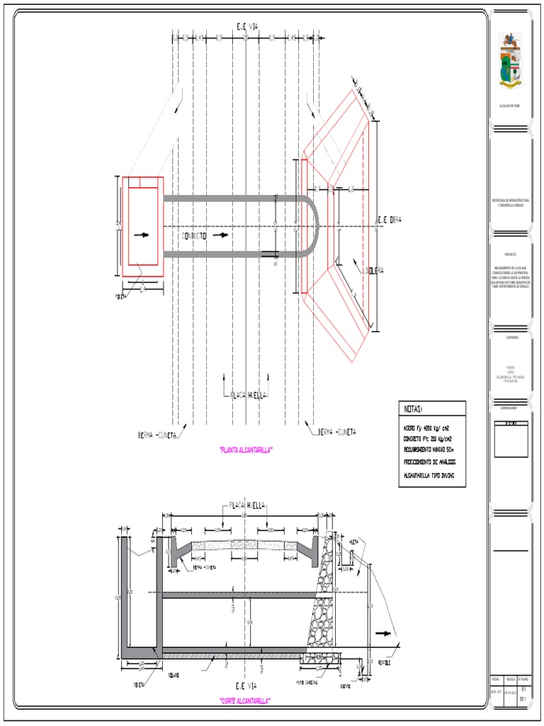11.1 Diseño Alcantarilla Tipo Invias | PDF