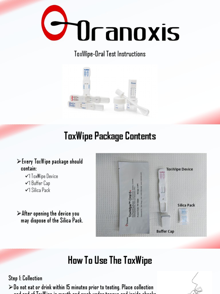 3-ENG - ToxWipe How To Use | PDF | Pharmacology | Drugs Acting On The ...