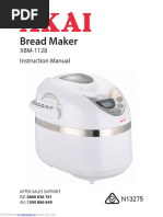KBS Bread Maker Manual: MBF-010 User Guide & Recipes PDF | PDF | Breads | Flour