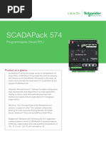 SCHNEIDER SCADAPack474 | PDF | Programmable Logic Controller | Computing