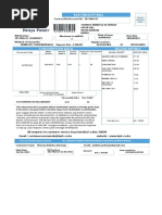 Kenya Power Utility Bill Template | PDF
